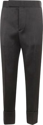 SAPIO pantalon ajusté à détail de poche - Noir