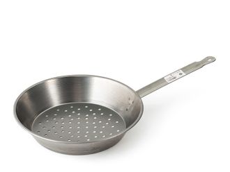 hOme Bratpfanne Castagne aus Eisen, 30 cm, Griff aus Eisen, 4634630