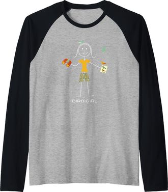 Whyitsme Design Lustige Vogelbeobachtung f&uuml;r Damen Raglan