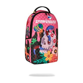 Sprayground Sprayground, unisex, Sacs, Multicolore, Taille: ONE Size Wtf Skull Drip Dlxsv Backpack