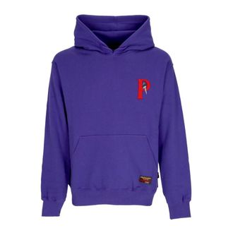PROPAGANDA Kriminal Lila Hoodie Langarm - - Sweatshirts & Hoodies - Herren - Lila - L