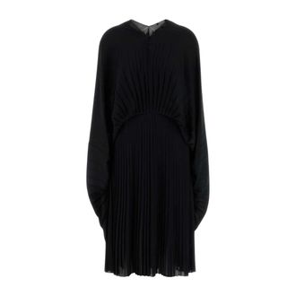 Maison Margiela Robe en cr&ecirc;pe - Femme - Robes - Noir - Taille: 36 FR