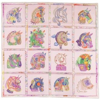 Herm&egrave;s Pre-owned Silk Scarf - Femme - Pre-owned - Multicolore - Taille: ONE Size