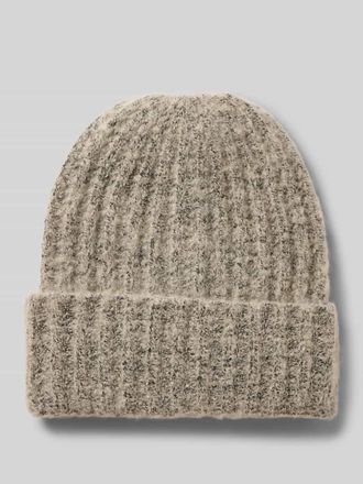 Pieces Beanie aus Rippstrick Modell PYRON