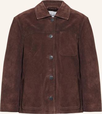Marc O'Polo Denim Marc Opolo Denim Overjacket Aus Leder braun