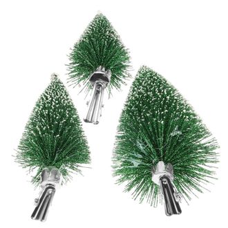 Cabilock K&uuml;nstlicher Kleiner Weihnachtsbaum Clips Aus Kunststoff Und Metall Realistische Weihnachtsbaumdeko F&uuml;r Festliche Tisch Und Wohnraumdekoration