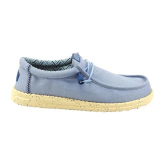 Hey Dude Wally Stretch Canvas - - Shoes - Herren - Blau - 42 EU