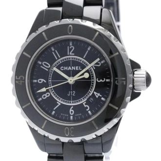 Chanel unisex, Pre-owned, Noir, Taille: ONE Size Pre-owned J12 H0682 Montre