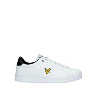 Lyle & Scott Homme, Chaussures, Blanc, Taille: 44 EU Baskets Elgin Modernes