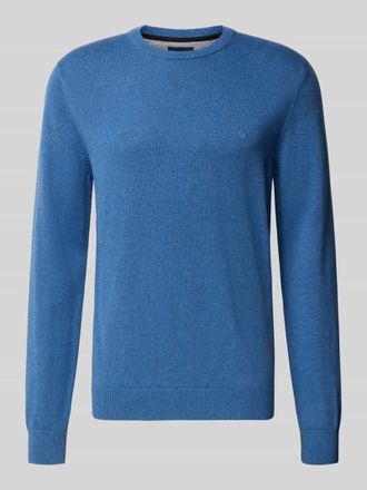 Christian Berg Regular Fit Strickpullover aus Baumwoll-Woll-Mix