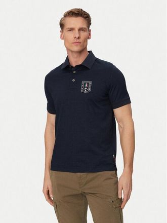 Aeronautica Aeronautica Militare Poloshirt 261PO1917UJ00682 Dunkelblau Regular Fit