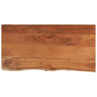 vidaXL Comptoir de salle de bain 120x60x3,8 cm rectangulaire acacia Vidaxl