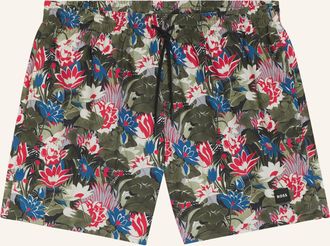 HUGO BOSS Badeshorts Piranha gruen