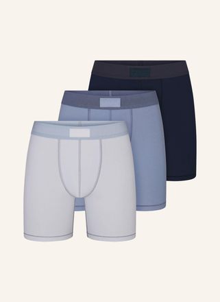 SKIMS Skims 3er-Pack Boxershorts Skims Cotton blau