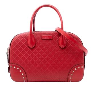 Gucci Pre-owned Sac &agrave; main Bright - Femme - Pre-owned - Rouge - Taille: ONE Size