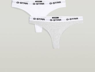 G-Star Thong Brief 2er-Pack - Mehrfarbig - Damen