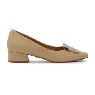 Kazar Klassische beige Pumps mit Schmuckverzierungen - - Shoes - Damen - Beige - 37 EU