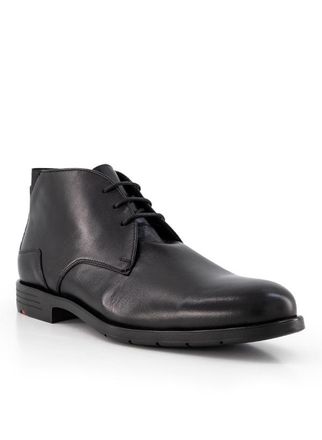 Lloyd Herren Desert Boots schwarz Glattleder