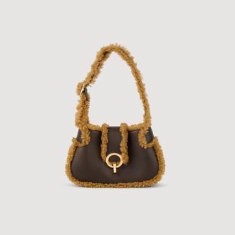 Sandro Tasche Janet aus Leder und Lammfell