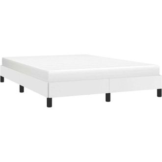 vidaXL Cadre de lit sans matelas blanc 140x200 cm similicuir vidaXL