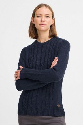 Oxmo Strickpullover OXCARRYONE Modischer Strickpullover