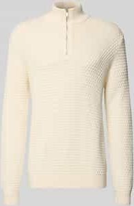 Mc Neal Strickpullover mit gerippten Abschlüssen