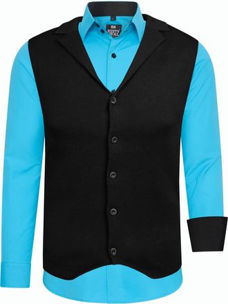 Rusty Neal Hemd mit Weste 2-teilig