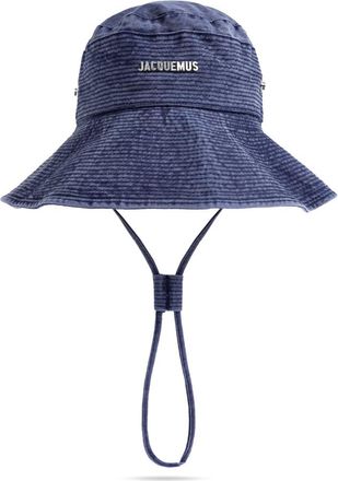 Jacquemus unisex, Accessoires, Bleu, Taille: 60 CM Chapeau De-N&icirc;mes