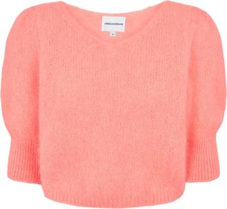 Americandreams Americandreams, Femme, Pulls, Rouge, Taille: 42 FR Koa Alpaca Pullover