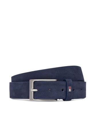 Tommy Hilfiger G&uuml;rtel Layton 3.5 Nubuck AM0AM15047 Dunkelblau