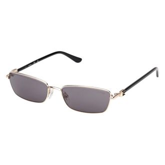 Guess Lunettes de soleil rectangulaires Gu00290 - Femme - Accessoires - Noir - Taille: 55 MM