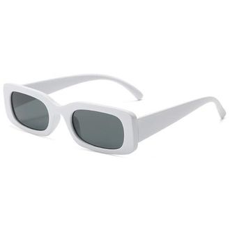 Generic Lunettes De Soleil D&eacute;coratives For Hommes, Monture Petite, For Lext&eacute;rieur, Les Vacances Et Le Sport(White)
