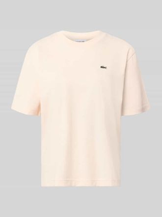 Lacoste Relaxed Fit T-Shirt aus reiner Baumwolle