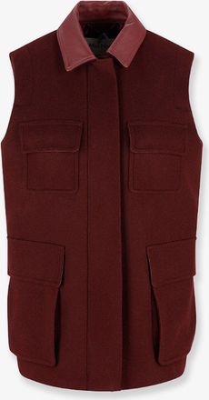 Max Mara Aeroso wool, alpaca and cashmere sleeveless coat - MAX MARA - gender_Woman