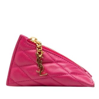 Saint Laurent Pre-owned M&uuml;nztasche - - Pre-owned - Damen - Rosa - ONE SIZE