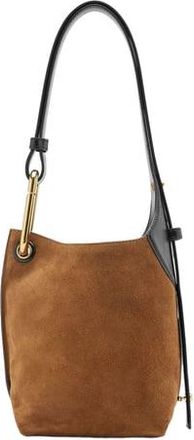 Marc Jacobs Sac &eacute;paule The Scene Small Bucket en cuir daim