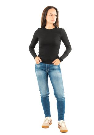 Only Onlcheckie Life L/S Top Box JRS