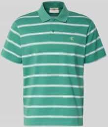 Calvin Klein Jeans Regular Fit Poloshirt mit Logo-Stitching