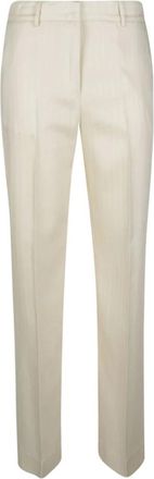 Ermanno Scervino Femme, Pantalons, Beige, Taille: 36 FR Slim-fit Pantalons