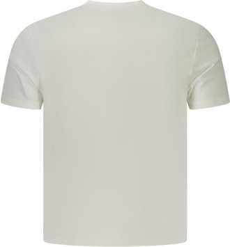 Calvin Klein Logo Print Cotton T-Shirt - White