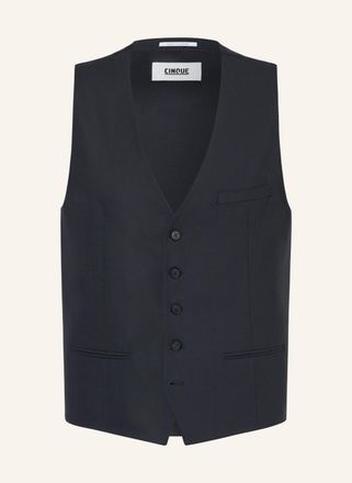 Cinque Cinque Anzugweste Citotti Extra Slim Fit blau