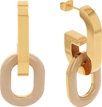 Joop Creolen Damen Ohrschmuck, Silber, Kommt in Schmuck Geschenk Box