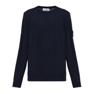 Stone Island Wollpullover - - Knitwear - Herren - Blau - 3XL