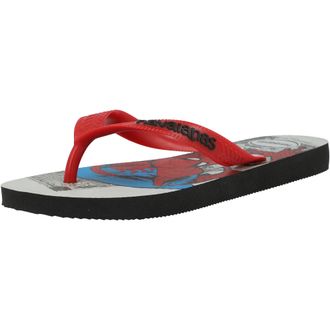 Havaianas Top Marvel Classics, bequeme, leichte und strapazierf&auml;hige Flip-Flops, mit Marvel-Superhelden-Comic-Motiven, Herren