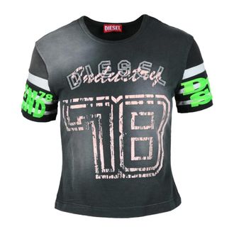 Diesel T-Shirt - - Tops - Damen - Grau - L