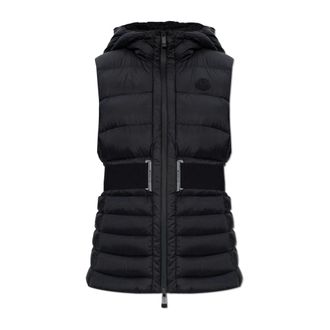 Moncler Melia Daunenweste - - Jackets - Damen - Schwarzk - XS
