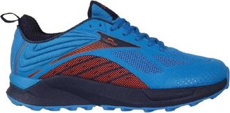 Slazenger Logo Hockeyschuhe f&uuml;r Herren, Netzmaterial (Blau/Orange)