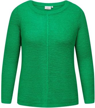 Only Carmakoma Pullover Foxy Langarm Strick - - Knitwear - Damen - Gr&uuml;n - M