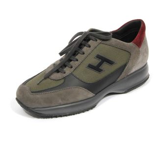 Hogan Homme, Chaussures, Vert, Taille: 42 1/2 EU Interactive H Flock