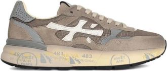 Premiata Homme, Chaussures, Multicolore, Taille: 41 EU Mick Mesh and Suede Baskets